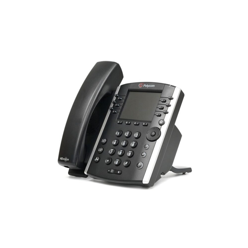 Polycom VVX 410 IP Phone with Microsoft Teams (2200-46162-019) - Leader ...